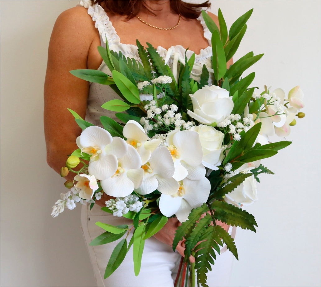 Shop the Look - Classic Orchid Bridal Bouquet – Lotus Imports Ltd