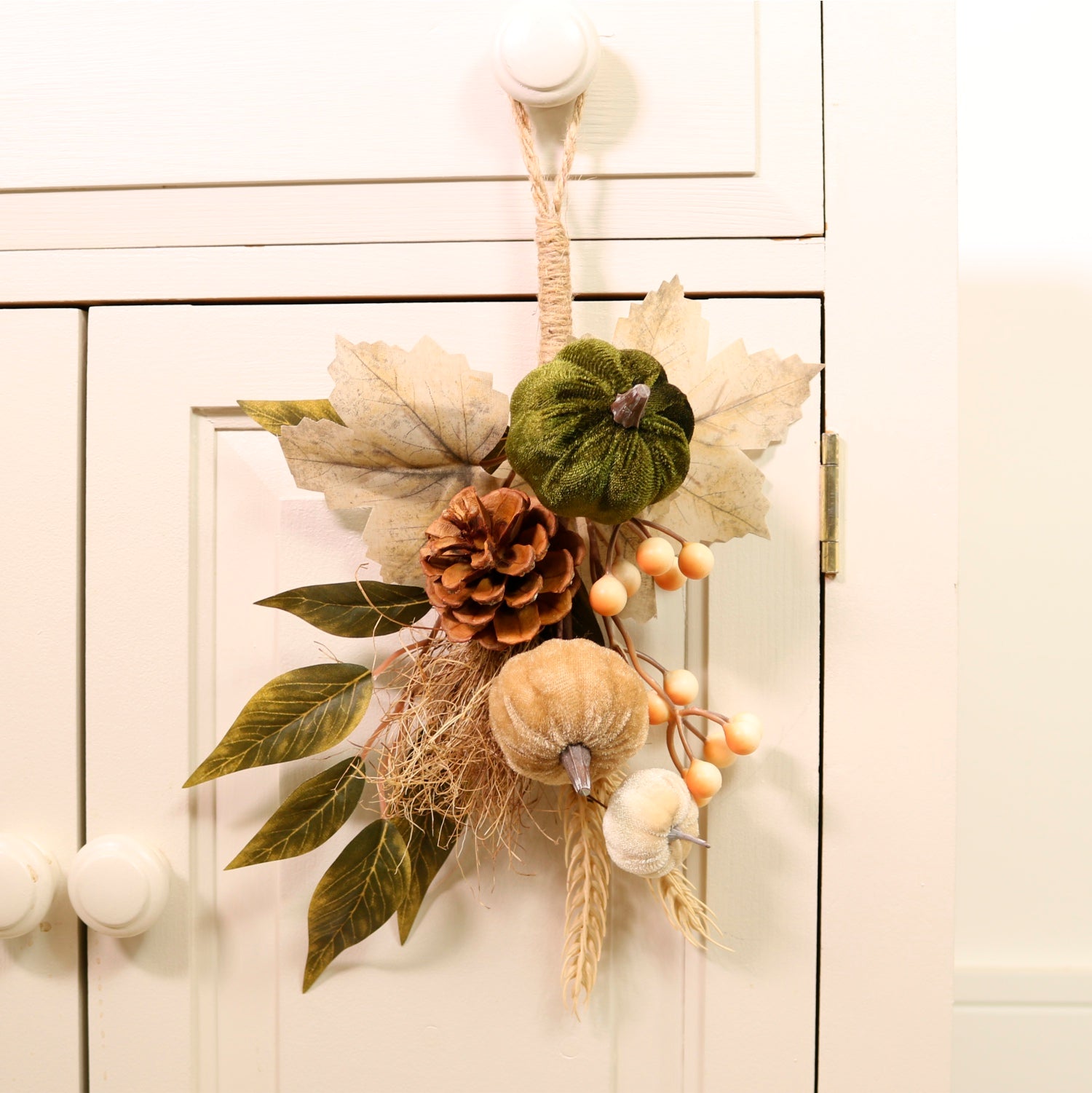 Autumn Woodland Pumpkin Mix Teardrop Swag – Lotus Imports Ltd