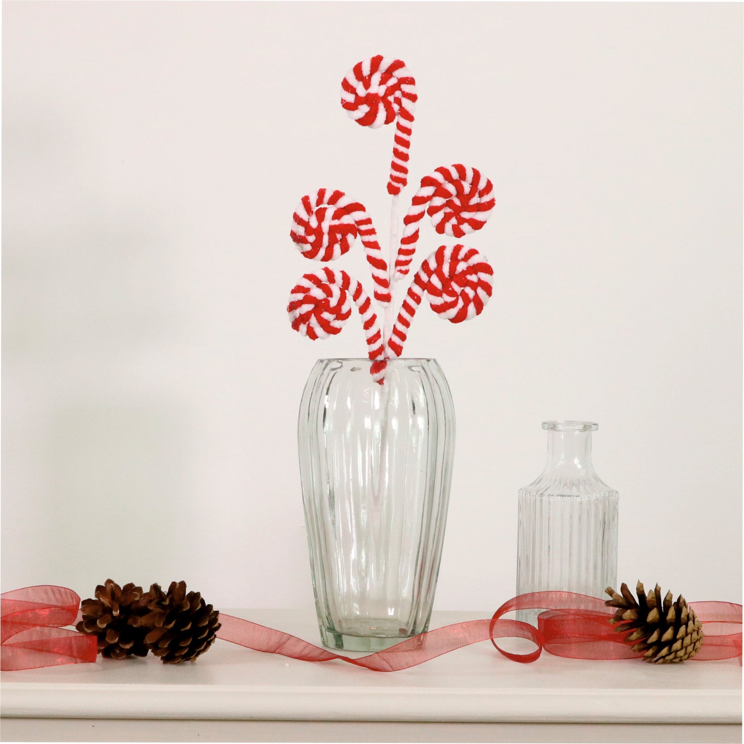 Xmas Curly Candy Cane Pic (5 stem) – Lotus Imports Ltd