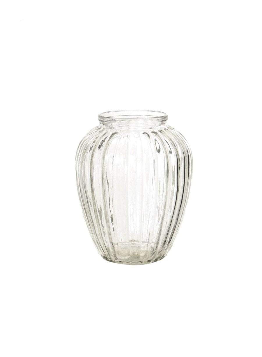 Round Ribbed Vase (11cm - Small) - Lotus Imports Limited – Lotus ...